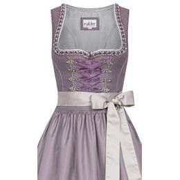 N&uuml;bler N&Uuml;BLER Damen Dirndl "Midi Dirndl Gavrilla", lila, Gr. 36, Obermaterial: 100% Polyester PES., Kleider