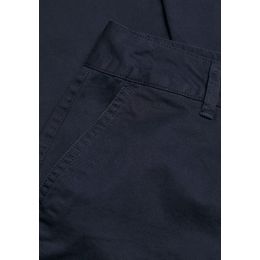 Gant Damen Chinohose "SLIM CHINOS", blau, Gr. 44, unifarben, Web, Obermaterial: 98% Baumwolle, 2% Elasthan, Hosen, mit verk&uuml;rzter L&auml;nge