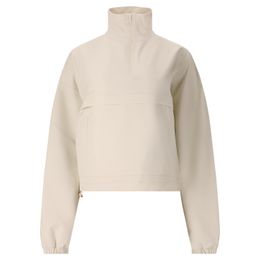 ENDURANCE ATHLECIA Laufjacke ATHLECIA "Carley", Damen, Gr. 34, beige, 90% Polyester, 10% Elasthan, unifarben, normal, ohne Ausschnitt, Jacken, mit 4-Wege-Stretch f&uuml;r viel Bewegungsfreiheit
