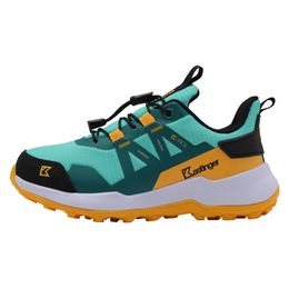 Kastinger Kinder Outdoorschuh "GSK-FOISKAR LOW KTX", Gr. 28ocean, egg yolk, Synthetik, Schuhe