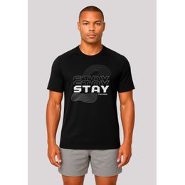 F4NT4STIC Damen T-Shirt "Sports Stay Focused T-Shirt", schwarz, Gr. M, Obermaterial: 100% Polyester, Shirts, Sport Shirt