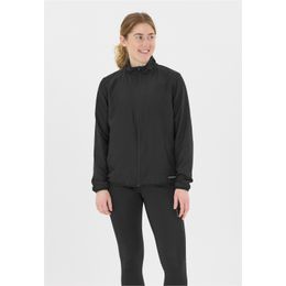 Endurance Damen Laufjacke "Comay", schwarz, Gr. 34, unifarben, 100% Polyester, Jacken, mit wasserabweisendem BionicFinish