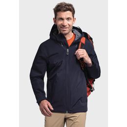 Sch&ouml;ffel SCH&Ouml;FFEL Herren Outdoorjacke "2L Jacket Ankelspitz M", blau, Gr. 58, Oberstoff: Aussenseite: 100% Polyester Futter: 100% Polyester, Jacken