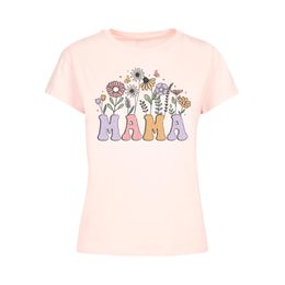 F4NT4STIC Damen T-Shirt "Muttertags Blumen Mama", pink, Gr. XXL, Obermaterial: 100% Baumwolle, Shirts, Premium Qualit&auml;t