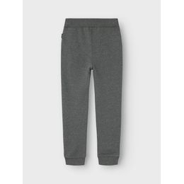 name it Jungen Jogginghose "NKMSWEAT f&uuml;r Jungen mit verstellbarem Bund und Kordelzug", grau, Gr. 152, unifarben, Sweatware, Obermaterial: 80%