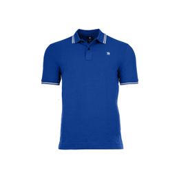 G-Star Raw G-STAR Herren Poloshirt "Poloshirt Dunda Slim Stripe Polo", blau, Gr. XXL, Obermaterial: 95% Baumwolle CO(Bio). 5% Elasthan EL., Shirts