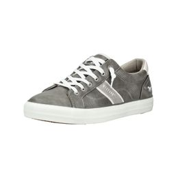 Mustang Shoes Herren Sneaker "Mustang Shoes Sneaker Lederimitat/Textil", Gr. 41, weiß, Lederimitat, Textil, Schuhe