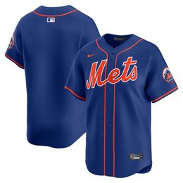 Nike Damen Footballtrikot "Nike Trikot New York Mets Nike MLB Limited Alt. 2"blau, Gr. L, 100% Polyester, Trikots