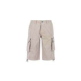 Herren Shorts "Jet Short", beige, Gr. 30, Alpha Industries, Obermaterial: 100% Baumwolle, Hosen