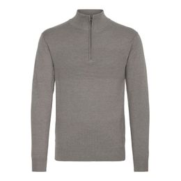 INDICODE Herren Troyer "Troyer IDErno", grau, Gr. XXXL, Obermaterial: 80% Baumwolle CO. 20% Polyamid PA., Pullover