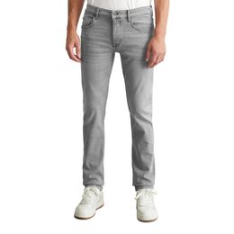 Marc O'Polo MARC O'POLO Herren 5-Pocket-Jeans "aus Bio-Baumwoll-Mix", grau, Gr. 30, unifarben, Obermaterial: 90% Baumwolle, 9% Polyester, 1% Elasthan, Jeans