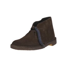 Clarks Herren Stiefelette "Desert Boot", Gr. 42,5, braun, Leder, Schuhe, aus hochwertigem Wildleder