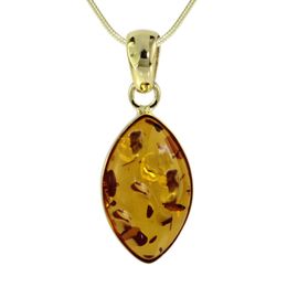 OSTSEE-SCHMUCK Damen Kette mit Anh&auml;nger "OSTSEE-SCHMUCK Kette mit Anh&auml;nger Macy Kette mit Anh&auml;nger Macy", 42cm, Silber 925 (Sterlingsilber), L: 42,