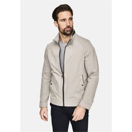 NEW CANADIAN Herren Outdoorjacke "COTTON-MIX", grau, Gr. 30, unifarben, 70% Baumwolle, 30% Polyamid, Jacken, mit angenehmem Netzfutter