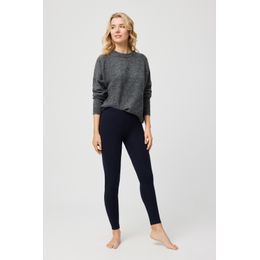 YSABEL MORA Damen Leggings, Gr. M, blau, Single Jersey, Obermaterial: 95% Baumwolle, 5% Elasthan, Hosen