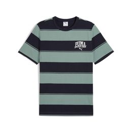 Puma Herren T-Shirt "CLASS STRIPED TEE", grün, Gr. L, unifarben, Jersey, Obermaterial: 100% Baumwolle, Shirts