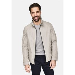 NEW CANADIAN Herren Outdoorjacke "COTTON-MIX", grau, Gr. 54, unifarben, 70% Baumwolle, 30% Polyamid, Jacken, mit angenehmem Netzfutter