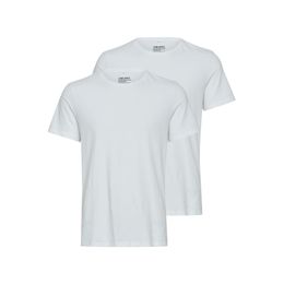 Blend Herren T-Shirt "T-Shirt BHDinton", wei&szlig;, Gr. XL, Obermaterial: 95% Baumwolle CO. 5% Elasthan EL., Shirts