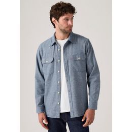 Levi's LEVI'S Herren Langarmhemd "JACKSON WORKER", blau, Gr. M, Cord, Obermaterial: 100% Baumwolle, Hemden