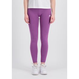 Damen Leggings "Basic Leggings SL W", pink, Gr. S, Alpha Industries, Obermaterial: 95% Baumwolle, 5% Elastan, Hosen