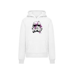 F4NT4STIC Kinder Kapuzenpullover "Star Wars Stormtrooper Sketch", wei&szlig;, Gr. 110, Obermaterial: 65% Baumwolle, 35% Polyester, Pullover, Premium
