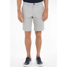 Tommy Hilfiger Herren Shorts "HARLEM SHORT 1985"october grau, Basic, Gr. 30, unifarben, Stoff, Obermaterial: 97% Baumwolle, 3% Elasthan, Hosen, in