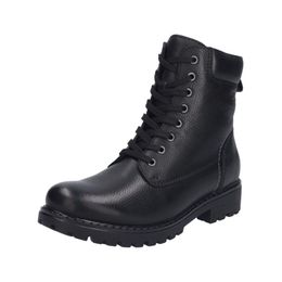 Josef Seibel Damen Schn&uuml;rstiefelette "Josef Seibel Stiefelette Leder", Gr. 39, schwarz, Leder, Schuhe