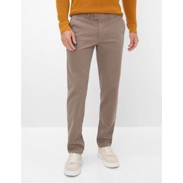 Chinohose Eurex By Brax "Style JOE", Herren, Gr. 26U, Unterbauchgr&ouml;&szlig;en, dunkelbeige, Web, 98% Baumwolle, 2% Elasthan, Hosen Chinohose