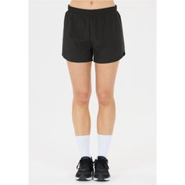 Endurance Damen Shorts "Val", schwarz, Gr. 42, unifarben, 88% Polyester, 12% Elasthan, Hosen, im funktionalen 2-in-1-Design