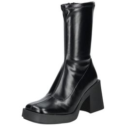 Steve Madden Damen High-Heel-Stiefel "Steve Madden Stiefel Lederimitat", Gr. 41, schwarz, Lederimitat, Schuhe