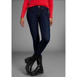 Arizona Damen Skinny-fit-Jeans "Shaping", blau, Basic, Gr. 46, clean, Jeans, Obermaterial: 79% Baumwolle, 19% Polyester, 2% Elasthan, Jeans, skinny