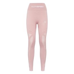 Plein Sport Damen Leggings "Jogging-Leggings"03, rose, pink, Gr. XL, Obermaterial: 92% Polyamid, 8% Elasthan, Hosen