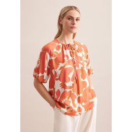 Seidensticker Damen Shirtbluse "Schwarze Rose", pink, Gr. 34, Paisley, 100% Viskose, Blusen, 1/2 Rundhals Paisley