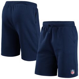 Fanatics M&auml;dchen Sporthose "Fanatics Shorts NFL Primary Logo Graphic Sweat", blau, Gr. S, 80% Baumwolle, 20% Polyester, Hosen