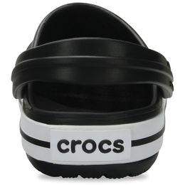 Crocs Kinder Clog "Crocband Clog", Gr. 24, schwarz-wei&szlig;, Croslite , kontrastfarbene Details, Schuhe, Sandale, Sommerschuh, Badeschuh mit