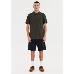 SOS Herren Langarm-Poloshirt "Monviso", gr&uuml;n, Gr. XL, unifarben, 100% Baumwolle, Shirts, in unwiderstehlich weicher Qualit&auml;t