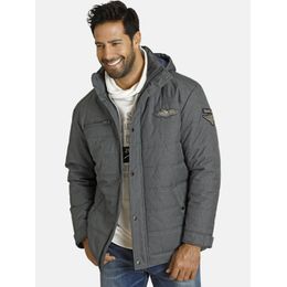 Jan Vanderstorm Herren Winterjacke "Jacke JUHAPEKKA", grau, Gr. 54, Obermaterial: 100% Polyester COOLMAX PES(Coolmax)., Jacken
