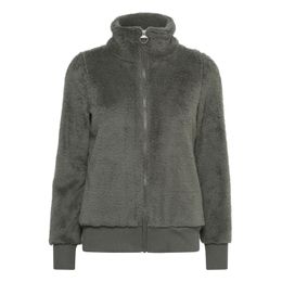 oxmo Damen Sweatjacke "Bomberjacke OXAnneka", grau, Casual, Gr. S, Obermaterial: 100% Polyester PES., Jacken