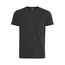 !Solid SOLID Herren Rundhalsshirt "Rundhalsshirt SDBob", grau, Gr. L, Obermaterial: 60% Baumwolle CO. 40% Polyester PES., Shirts