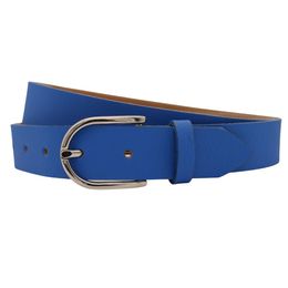 AnnaMatoni Damen Lederg&uuml;rtel "AnnaMatoni Lederg&uuml;rtel Glora Lederg&uuml;rtel Glora", blau, Gr. 100, 100% Leder, G&uuml;rtel