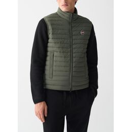 COLMAR Herren Daunenweste "MENS DOWN VEST", gr&uuml;n, Gr. 52, unifarben, Web, Obermaterial: 100% Nylon. Futter: 100% Nylon. Wattierung: 90% Entendaune,