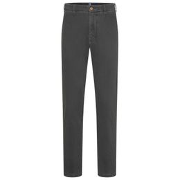 MEYER Herren Chinos "M5 FIT", grau, Gr. 38, unifarben, 89% Baumwolle, 8% Elastomultiester, 3% Elasthan, Hosen, im unifarbenen Design