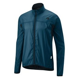 Gonso Herren Fahrradjacke "Serru", blau, Gr. S, 100% Polyester, Jacken, leichte Herren Windjacke, lockerer Windbreaker, Radjacke