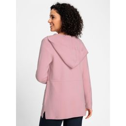 Inspirationen Damen Cardigan, lila, Gr. 46, unifarben, 50% Viskose, 25% Polyester, 25% Polyamid, Strickjacken