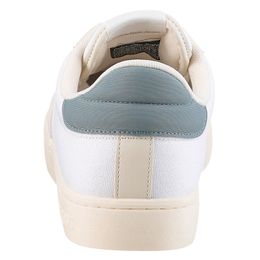 Herren Sneaker "CLASSIC CUPSOLE LOW MIX MG", Calvin Klein Jeans, Gr. 44, wei&szlig;, Leder, Lederimitat, Textil, unifarben mit Farbeinsatz, Schuhe,