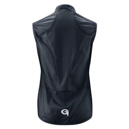 Gonso "Road Vest Wind W" Damen Weste, atmungsaktive Radweste, leichte Windweste, Tight Fit