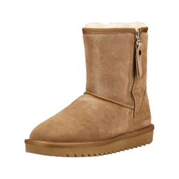 Ara Damen Snowboots "Ara Stiefel Veloursleder/Textil", Gr. 39, braun, Textil, Veloursleder, Schuhe