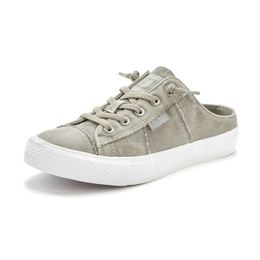 ELBSAND Damen Sneaker "Sabot, Clog, Freizeitschuh, Halbschuh, Stoffschuh", Gr. 45, grau, Obermaterial: 100% Textilmaterial. Decksohle: 100%
