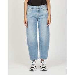 Gang Damen 5-Pocket-Jeans "94IDA", blau, Gr. 30, Denim/Jeans, Obermaterial: 90% Baumwolle, 8% Polyester, 2% Elasthan, Jeans, im l&auml;ssigen O-Shape