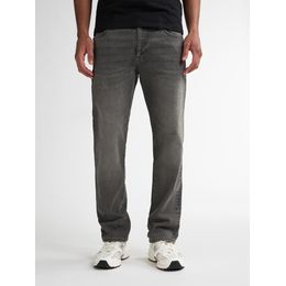 Herren Loose-fit-Jeans, schwarz, Gr. 33, PETROL INDUSTRIES, Denim/Jeans, Obermaterial: 99% Baumwolle, 1% Elasthan, Jeans